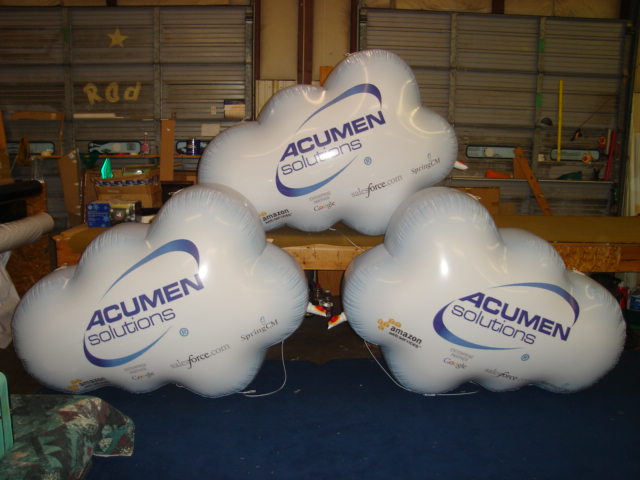 Cloud Balloons:Cloud Shape Advertising Balloons: Cloud Helium Balloons ...